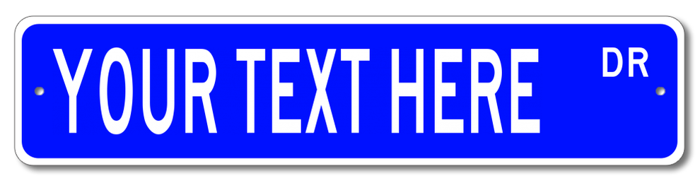 Custom Street Signs | Personalized Street Signs | Make Your Own Street ...