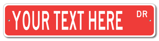 Custom Street Signs | Personalized Street Signs | Make Your Own Street ...